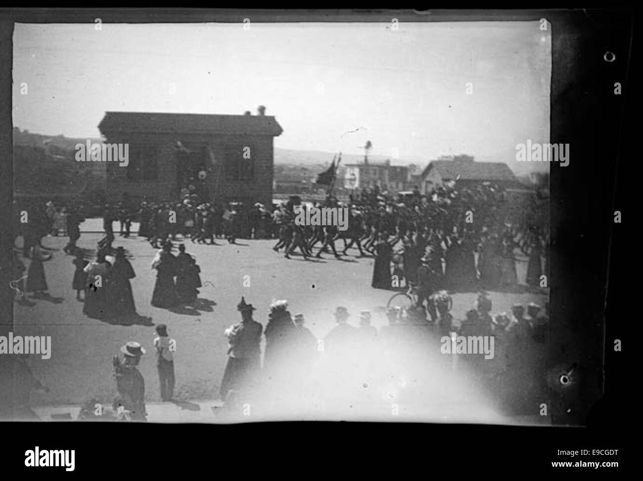 Family friends return from hi-res stock photography and images - Alamy