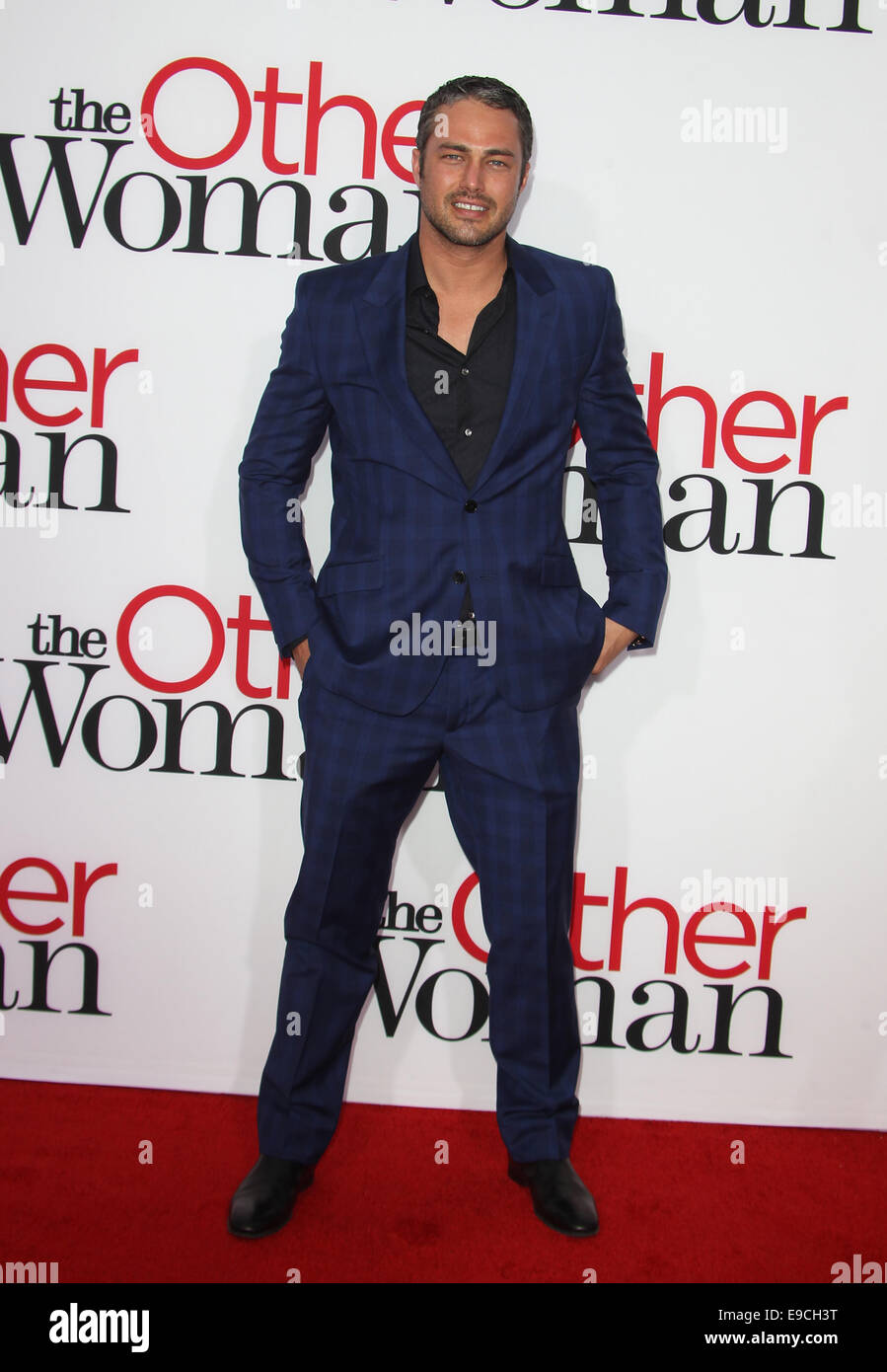 The Other Woman Los Angeles Premiere Featuring: Taylor Kinney Where ...
