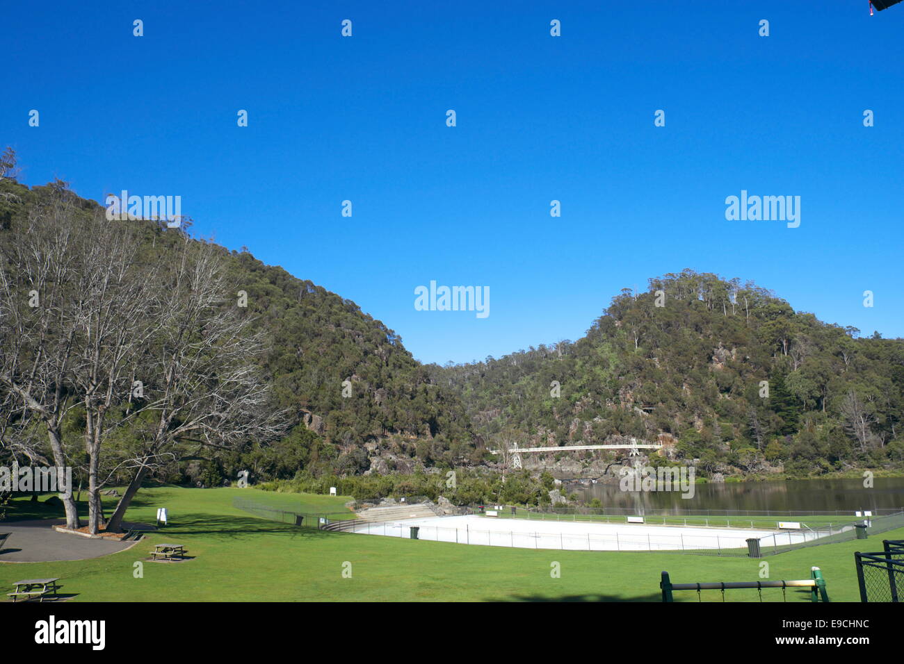 cataract gorge in Launceston,Tasmania,australia Stock Photo - Alamy