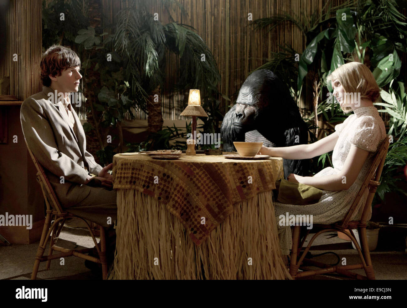 THE DOUBLE (2013) JESSE EISENBERG, MIA WASIKOWSKA RICHARD AYOADE (DIR Stock Photo - Alamy