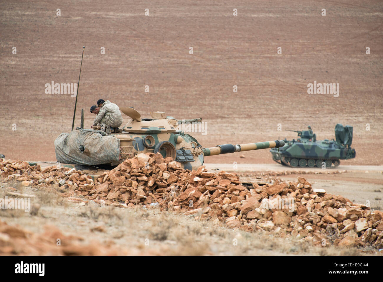 TURKEY, Suruc,10 km away from syrian border and from IS Islamic state ...