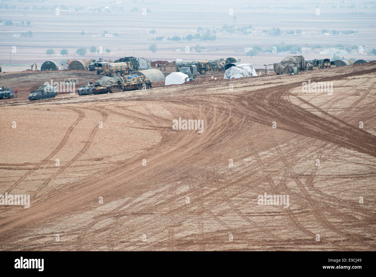 TURKEY, Suruc,10 km away from syrian border and from IS Islamic state ...