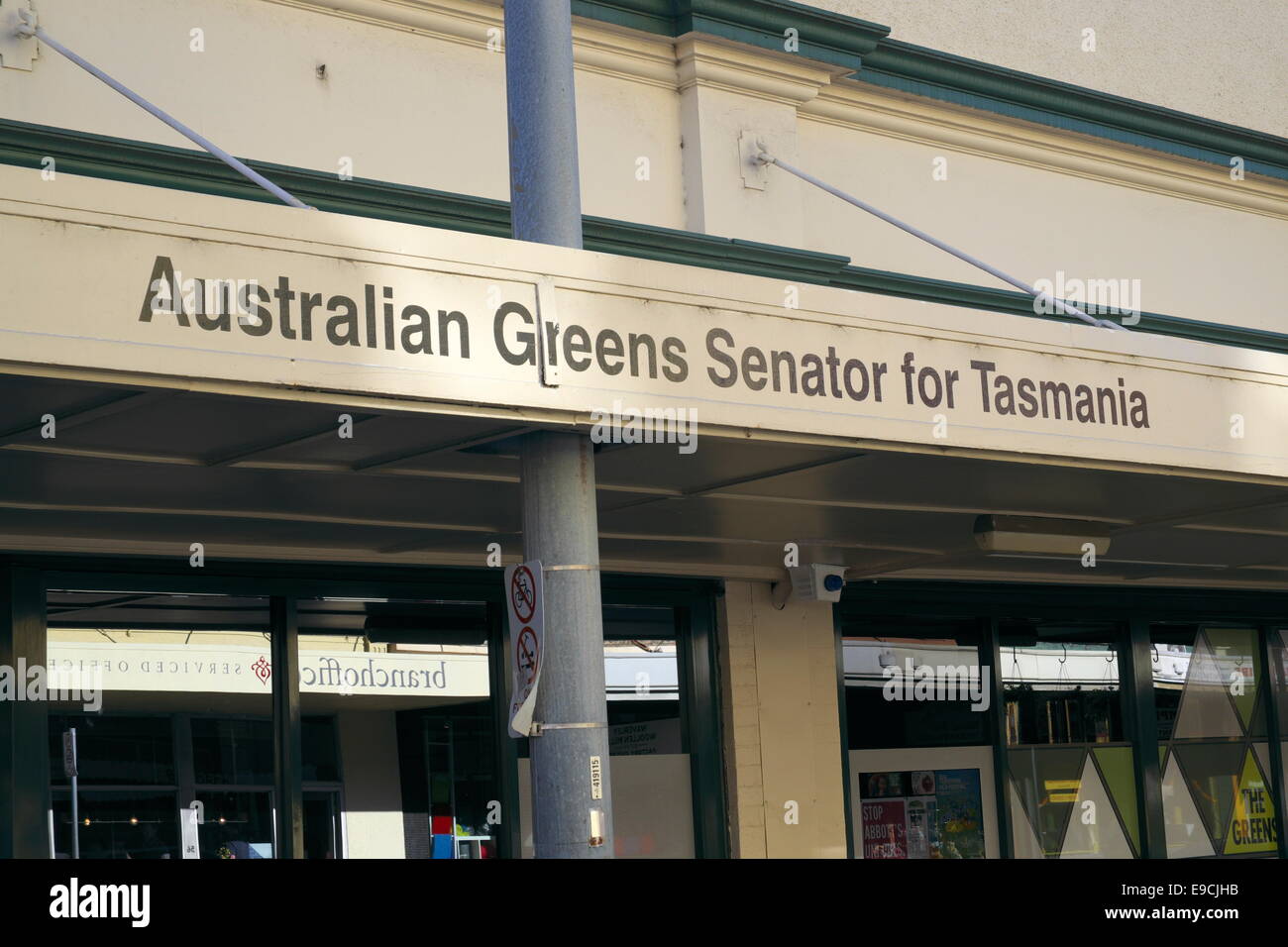 Offices of the australian greens senator Peter Whish wilson in ...