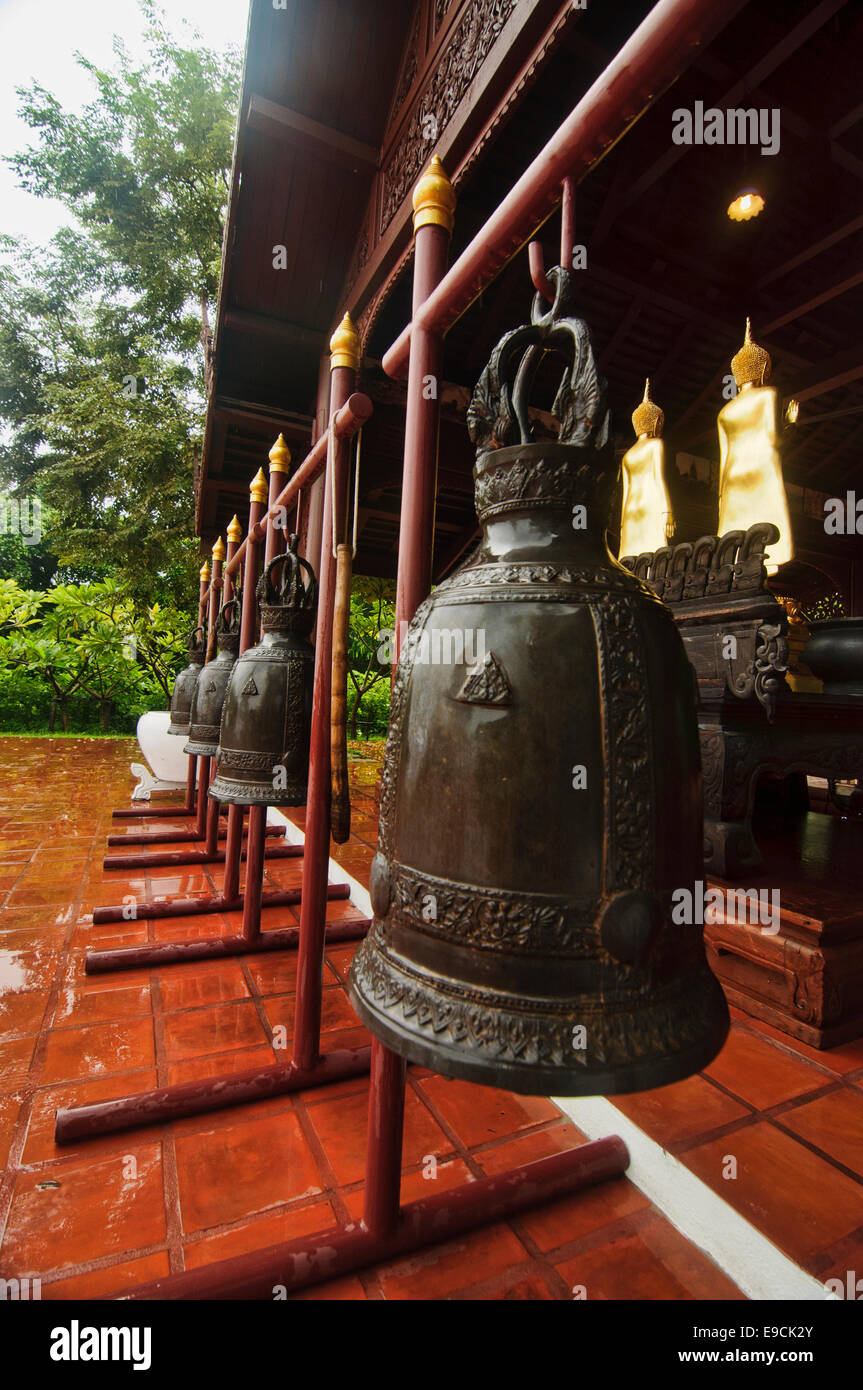 Lucky Bell at the Ancient Siam Park Stock Photo - Alamy