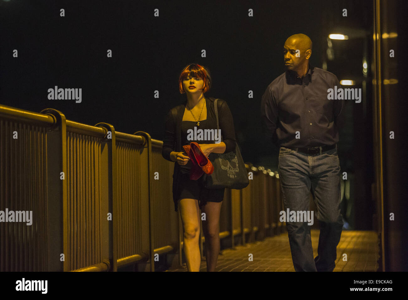 THE EQUALIZER (2014) CHLOE GRACE MORETZ, DENZEL WASHINGTON ANTOINE ...
