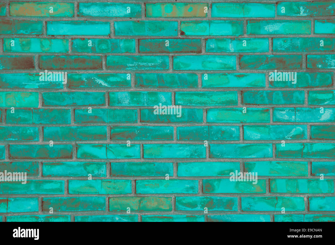 Azure brick in Venice Stock Photo - Alamy