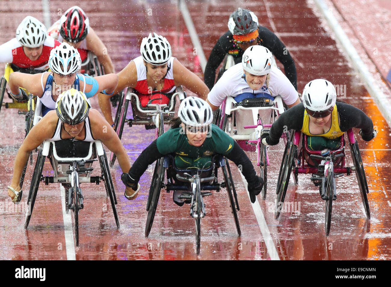(L to R) Diane ROY (Canada), Christie DAWES (Australia), Angela Ballard ...