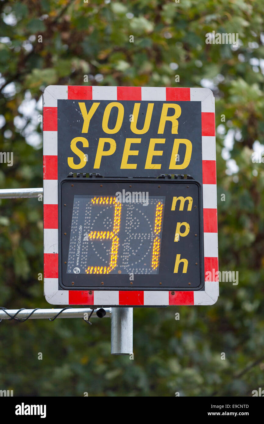 Speed indicator device sid on hi-res stock photography and images - Alamy