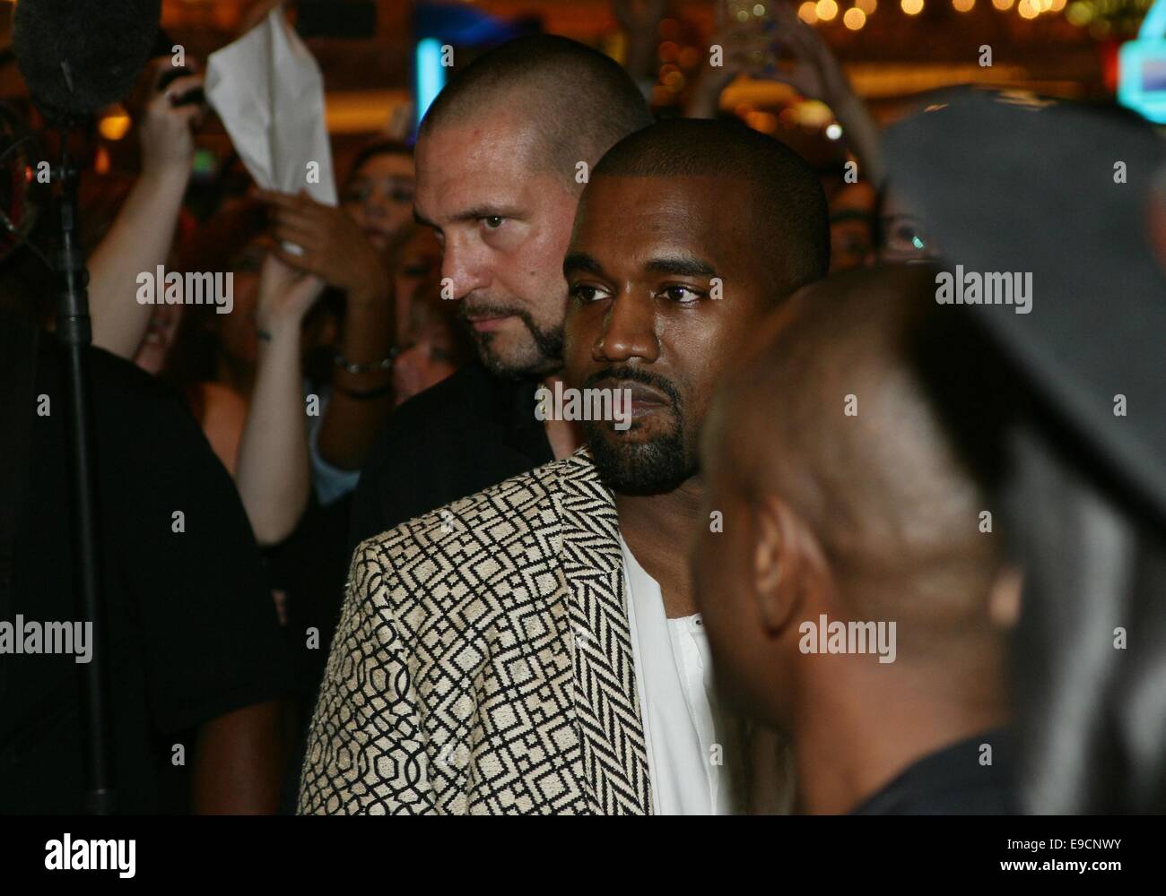 Las Vegas, NV, USA. 24th Oct, 2014. Pascal Duvier, Kanye West at ...