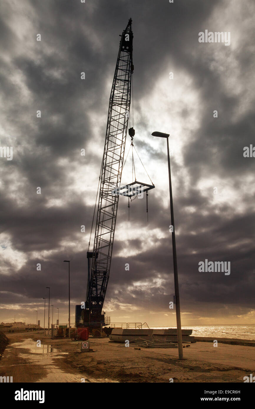 Rock armour revetment hi-res stock photography and images - Alamy