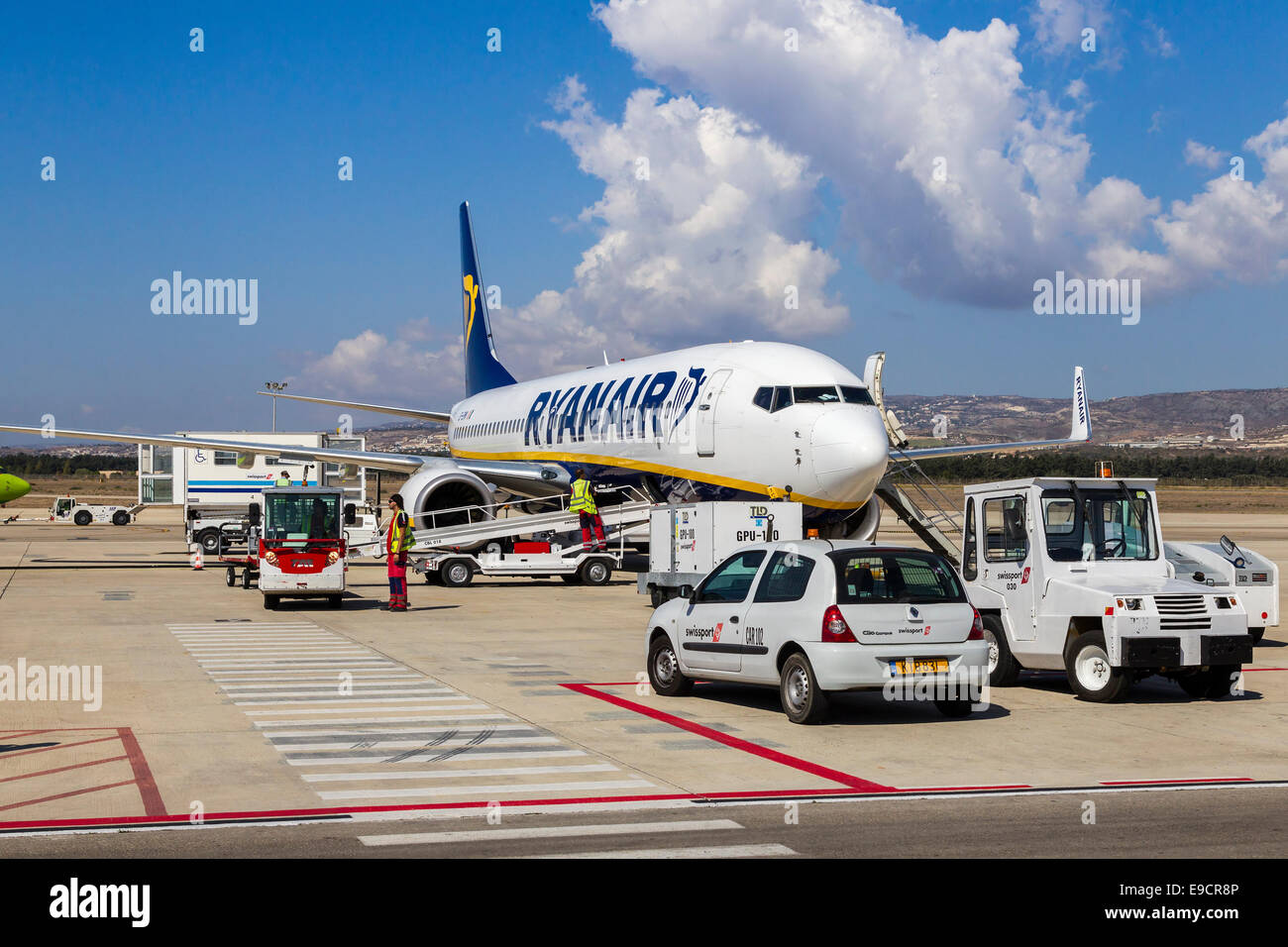 Paphos airport cyprus hi-res stock photography and images - Alamy