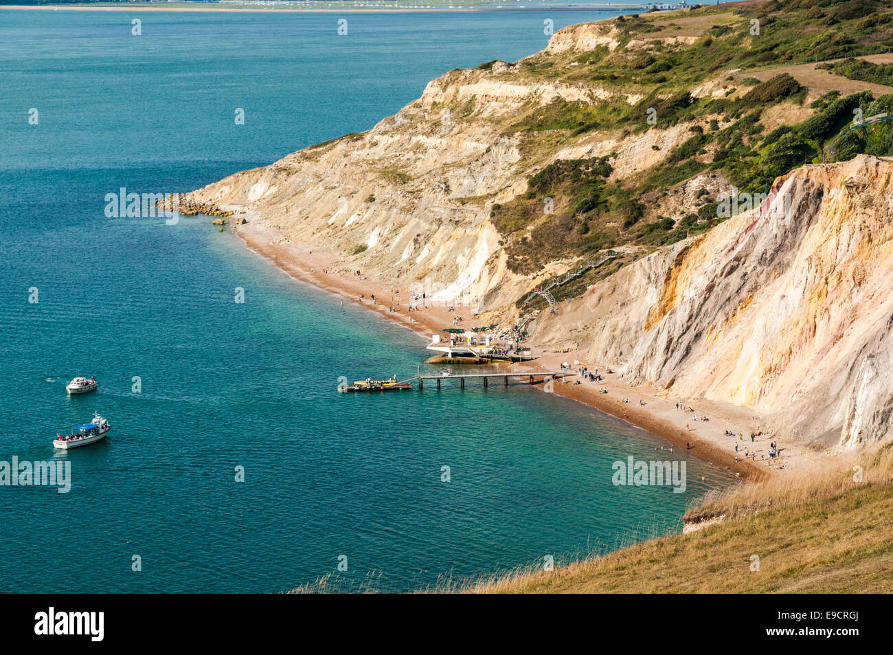 Alum bay boats hi-res stock photography and images - Alamy