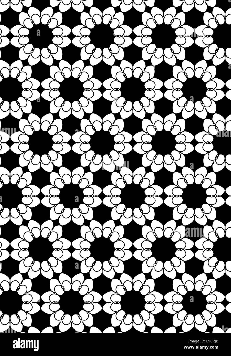 Illustration of symmetrical design wallpaper Stock Photo - Alamy