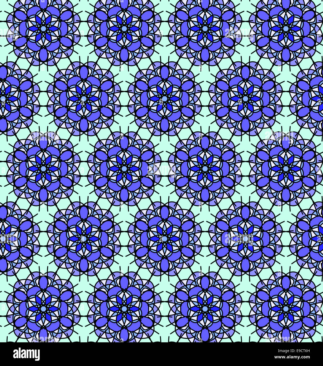 Illustration of symmetrical design wallpaper Stock Photo - Alamy