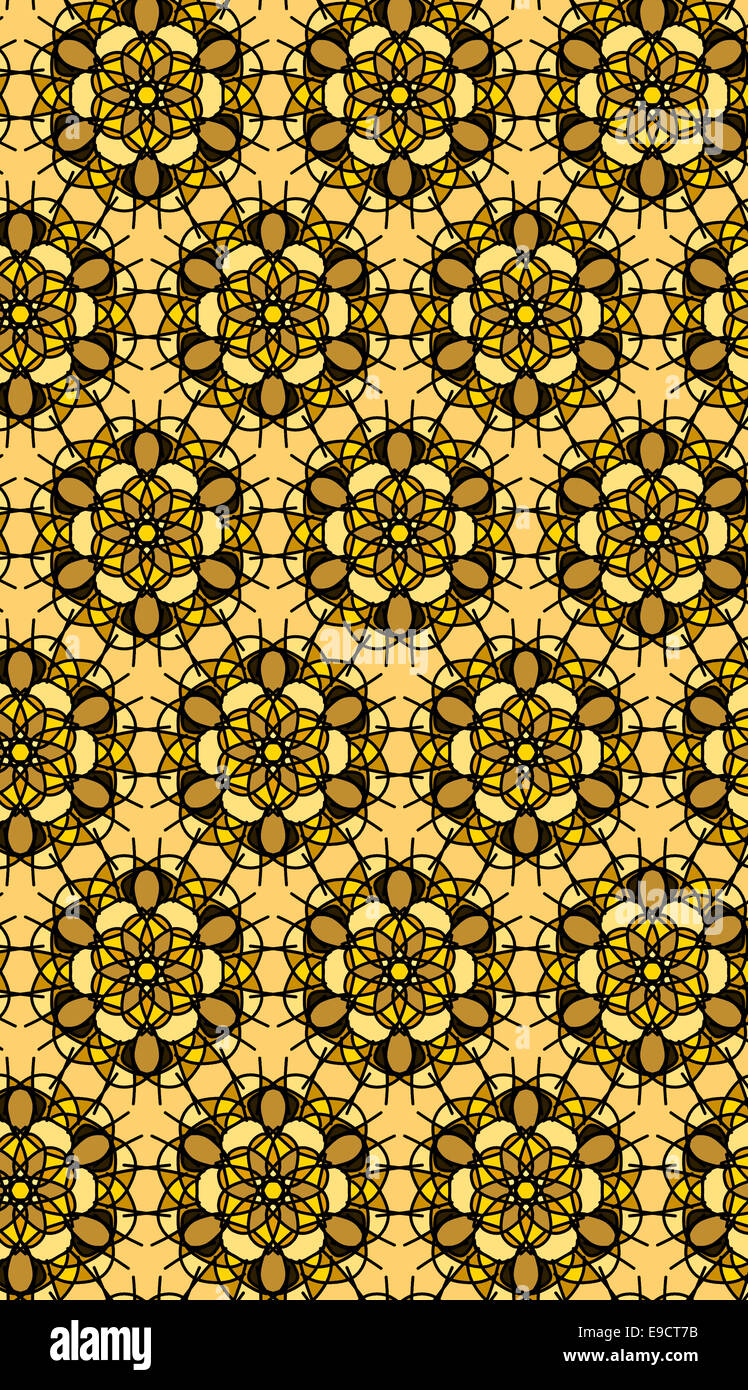 Illustration of symmetrical design wallpaper Stock Photo - Alamy