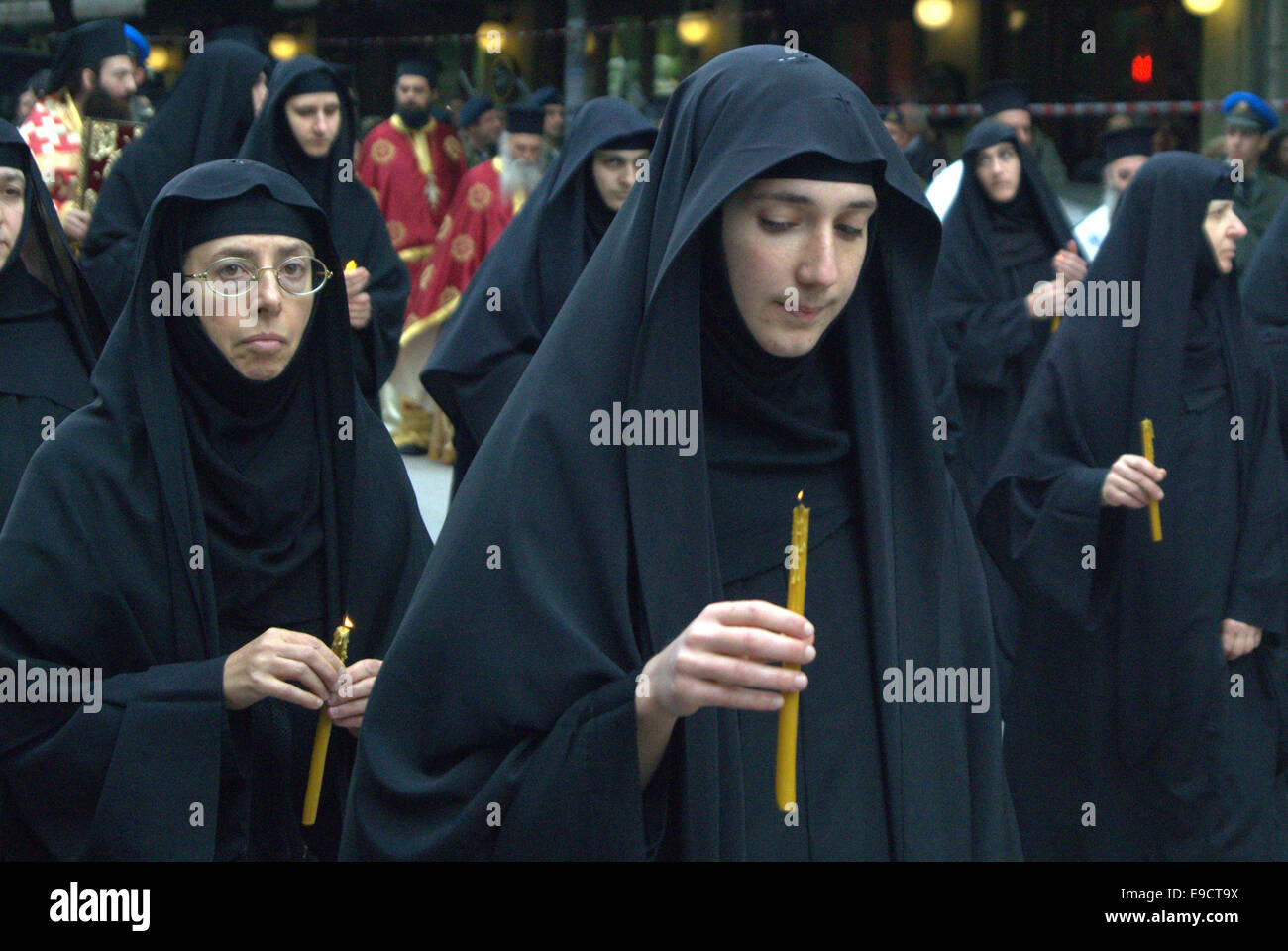 Thessaloniki, Greece. 25th Oct, 2014. Litany in honor of St Demetrious ...
