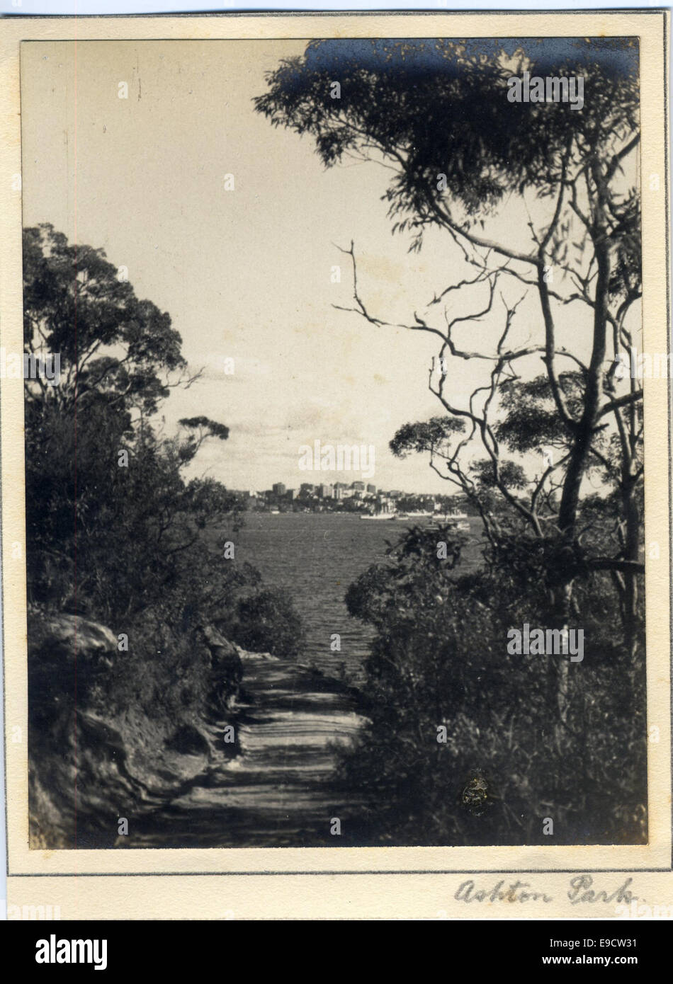 This photograph shows Ashton Park, a historical site known for its ...