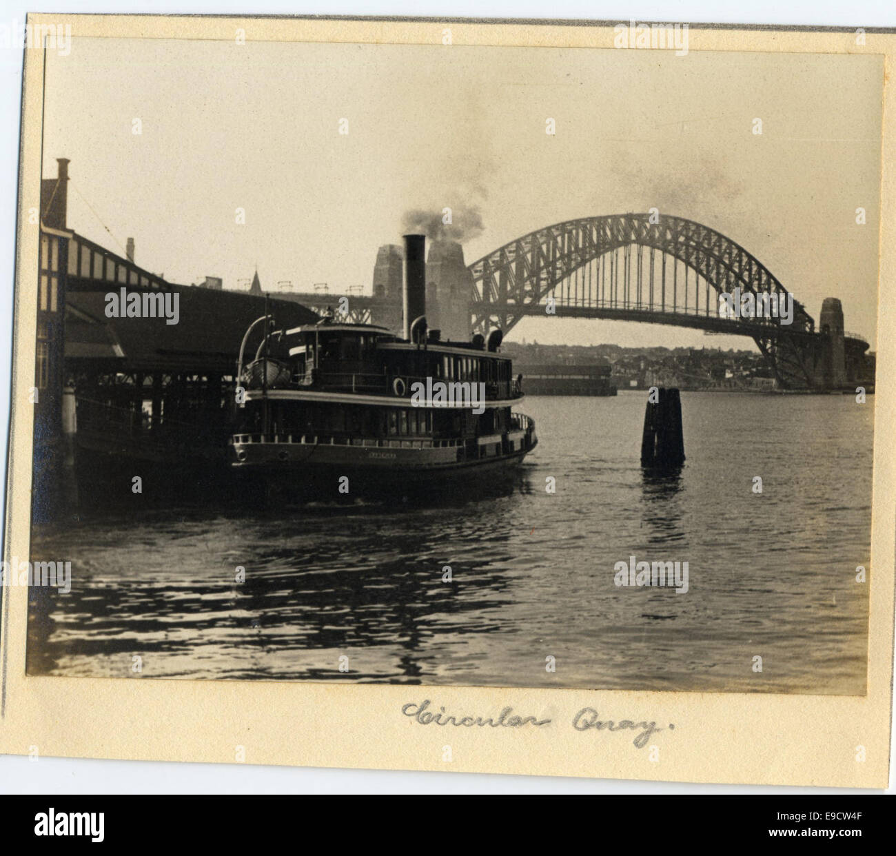 A photograph of Circular Quay in Sydney, Australia, capturing the ...