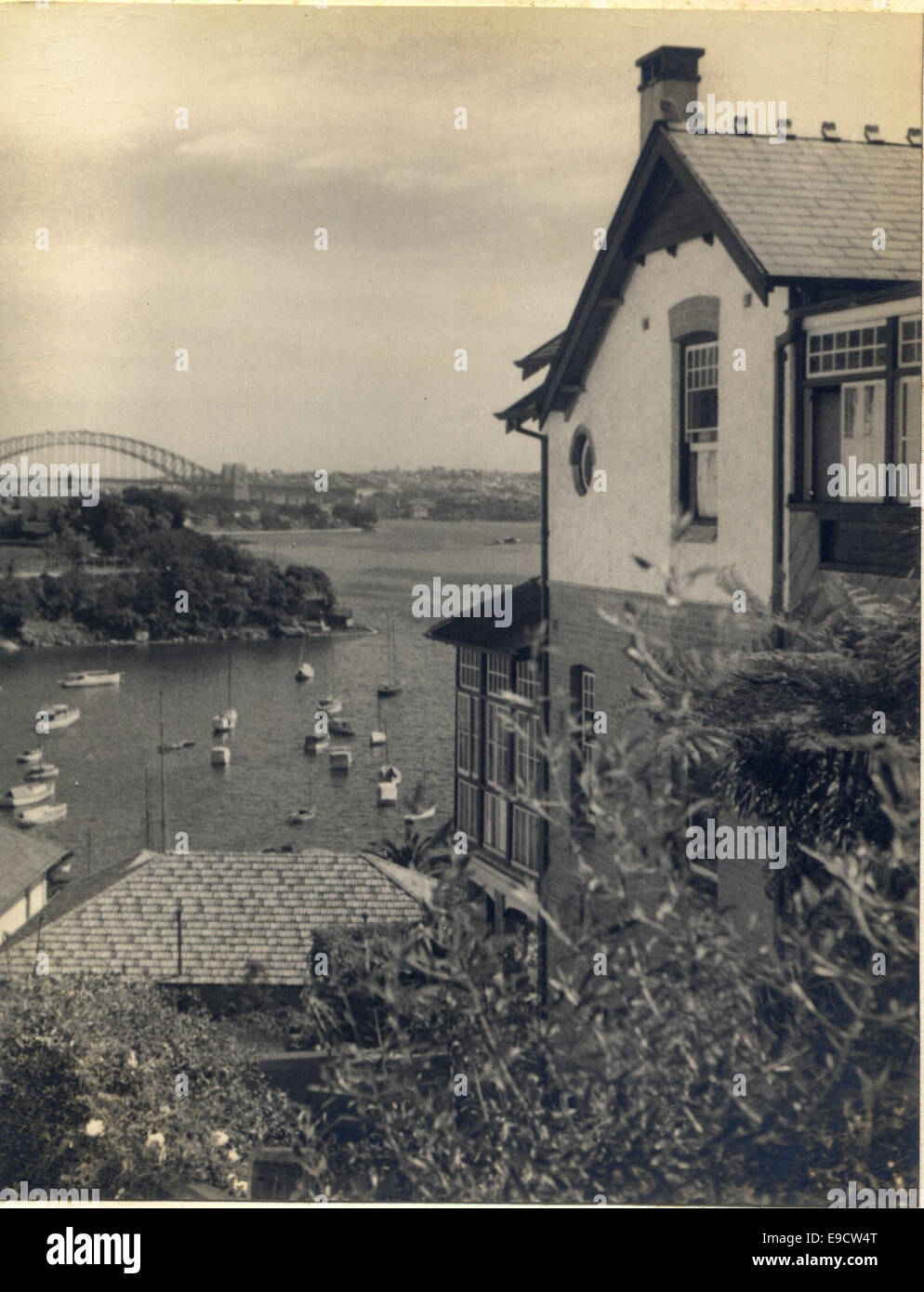 This photograph features Darling Point, a prestigious suburb in Sydney ...