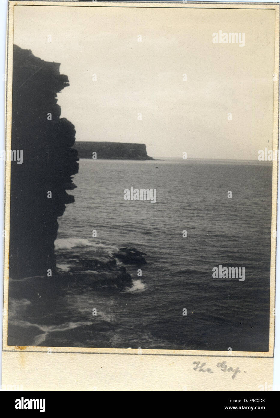 A photograph of The Gap, a dramatic cliff formation located in the ...