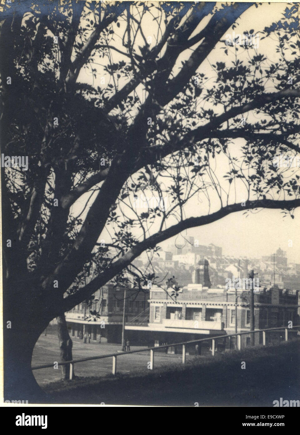This photograph captures the Woolloomooloo area of Sydney, Australia ...
