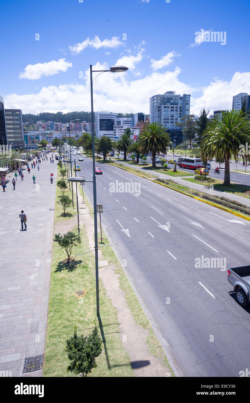 Quito street sign ecuador hi-res stock photography and images - Alamy