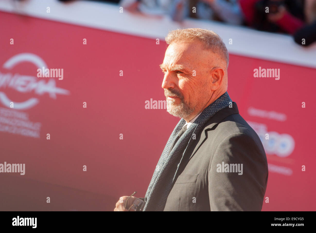 Rome, Italy. 24th Oct, 2014. Kevin Costner on the Red Carpet for the ...