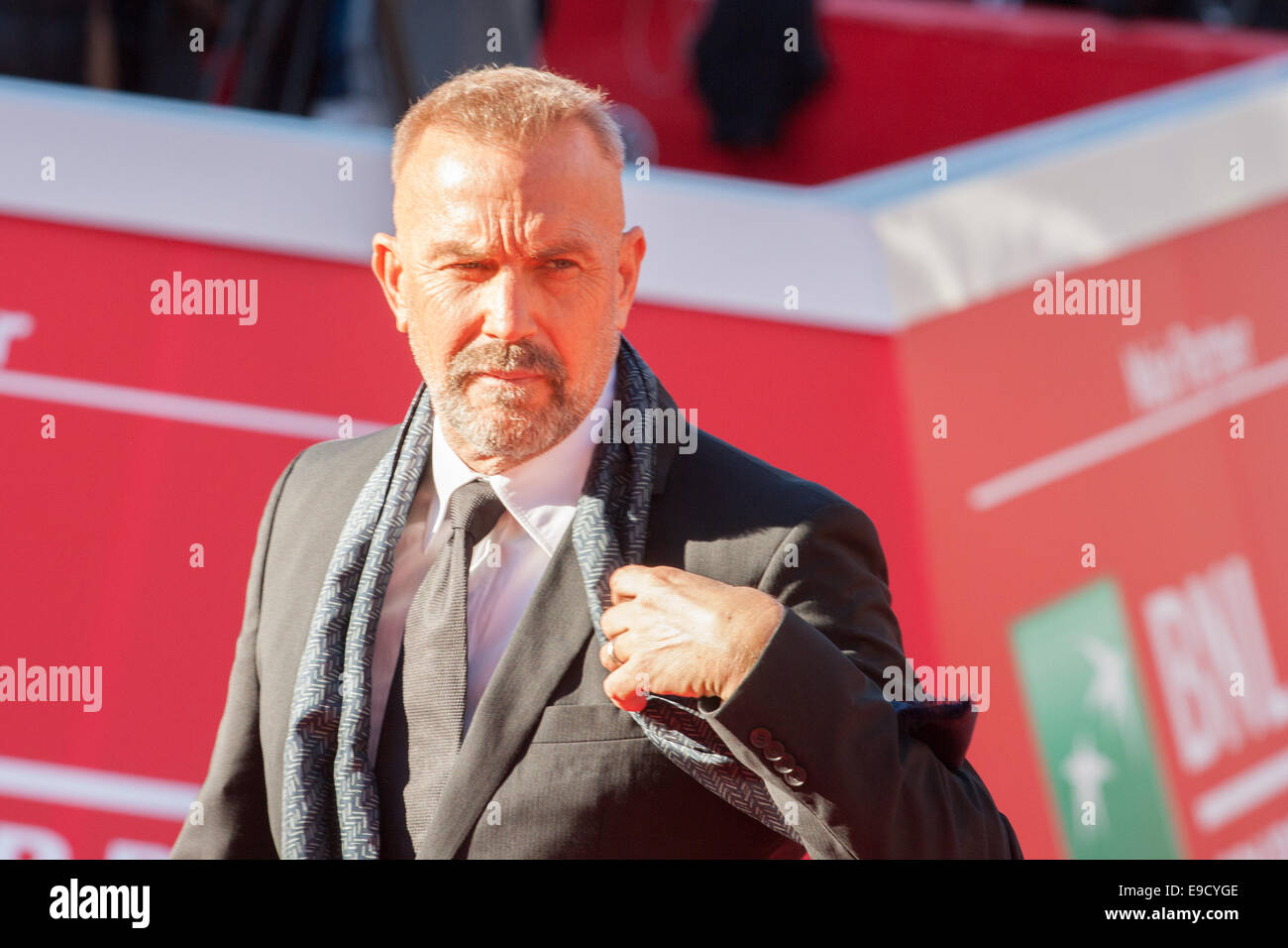 Rome, Italy. 24th Oct, 2014. Kevin Costner on the Red Carpet for the ...