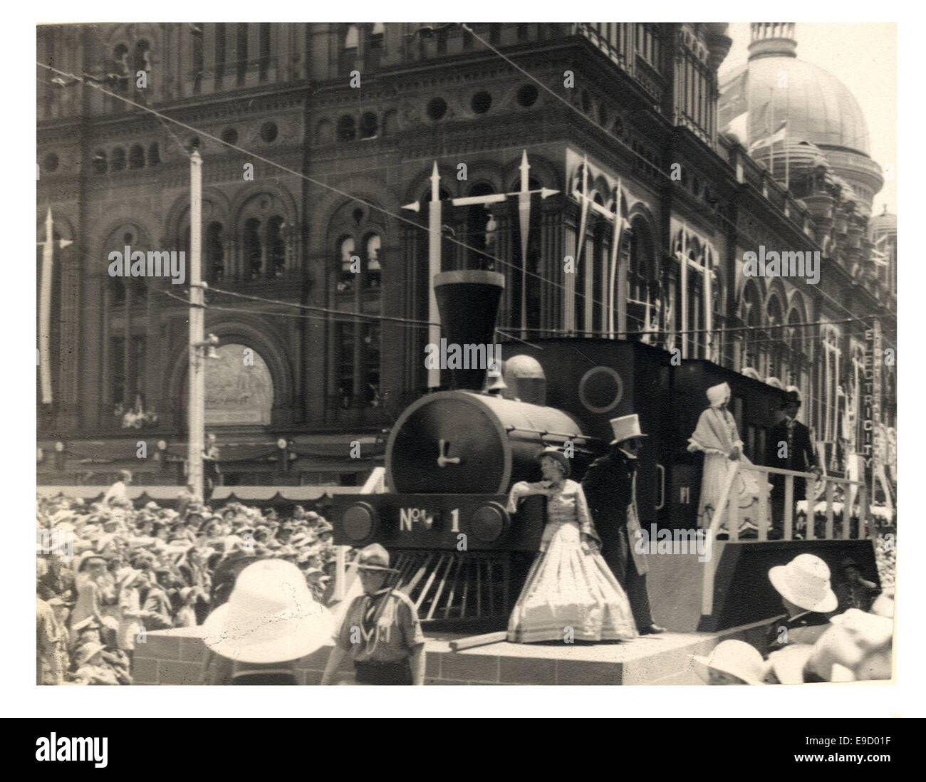 This photograph marks Australia's Sesquicentenary celebrations in 1938 ...