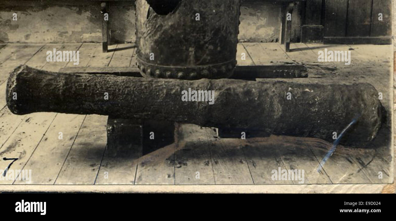 A photograph of a historical Bounty Gun from the Frank Walker ...