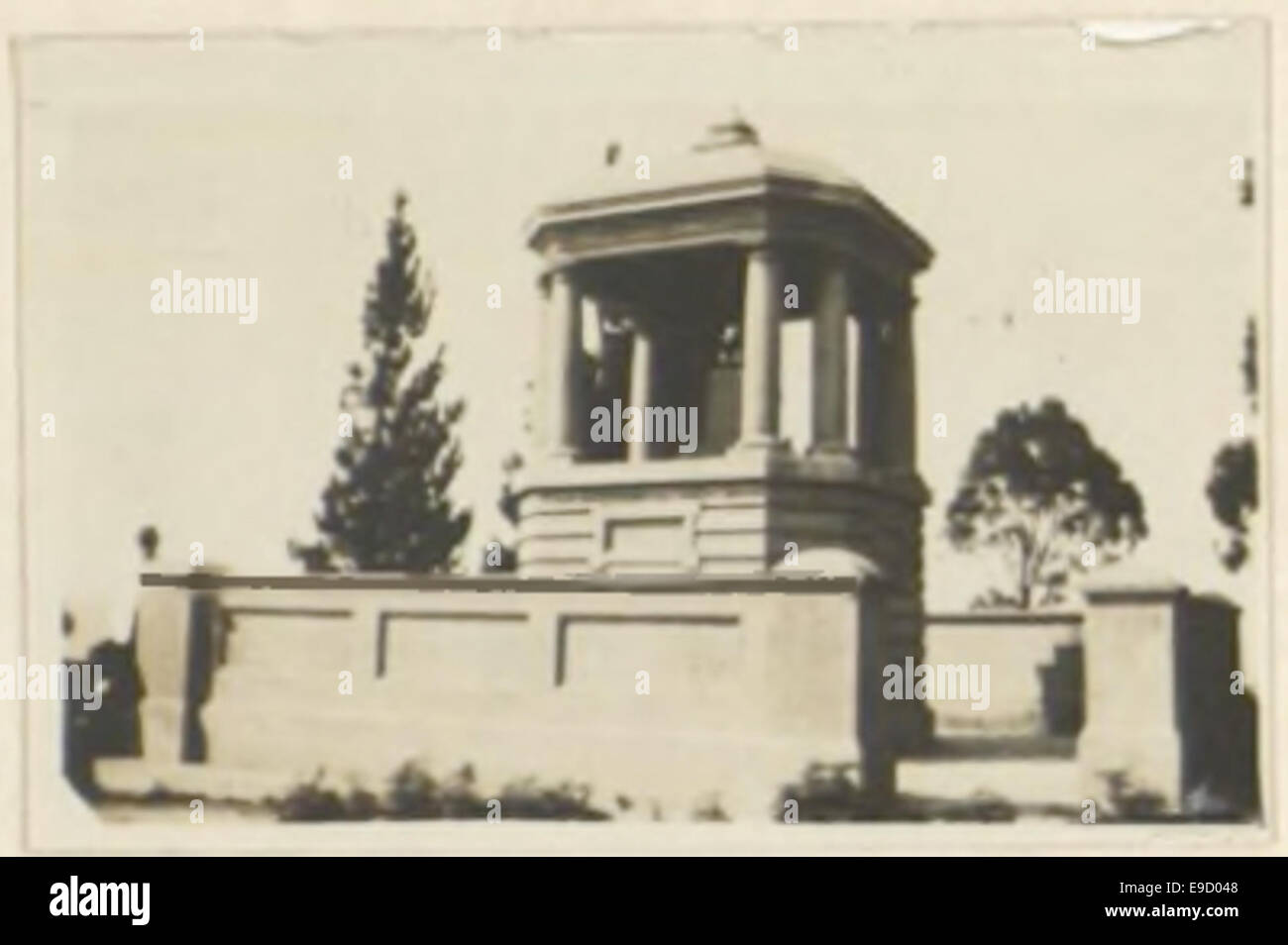 This photograph shows the Explorer's Memorial Pavilion at Mount York, a ...