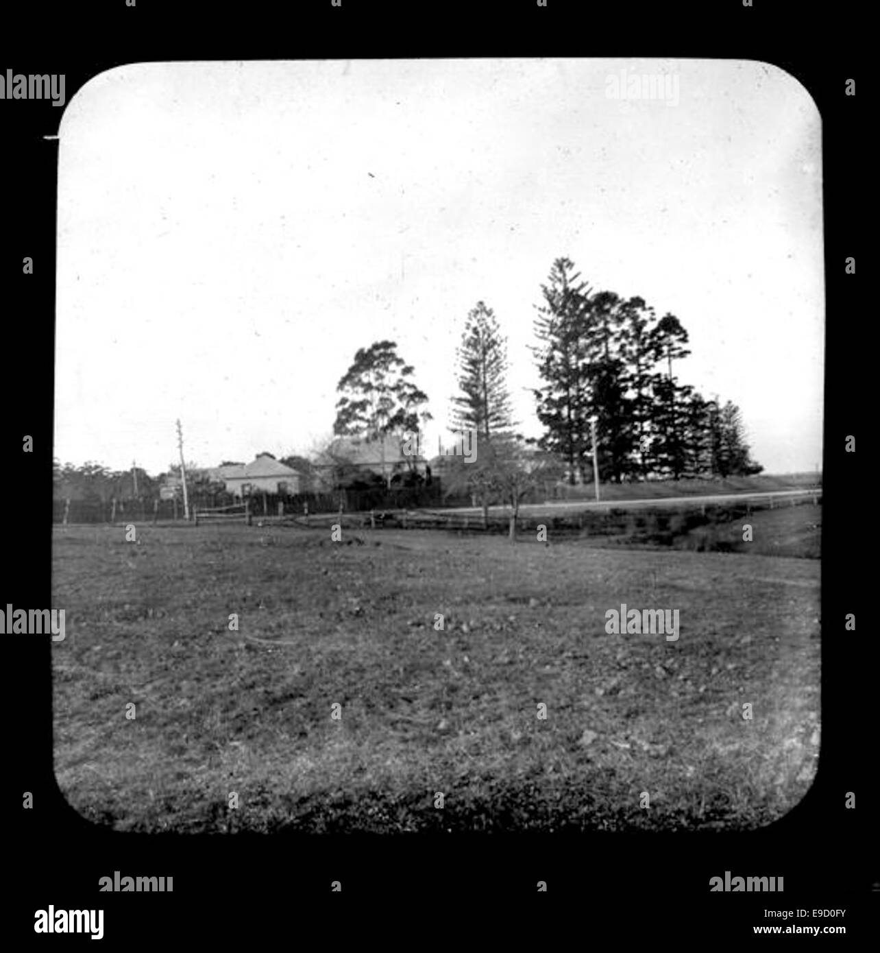 This photograph shows a stretch of the Great Northern Road near Ryde ...