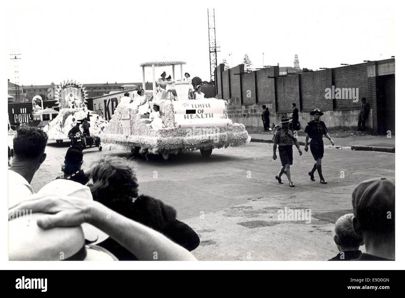 This image shows a float from Australia's Health Council, part of the ...