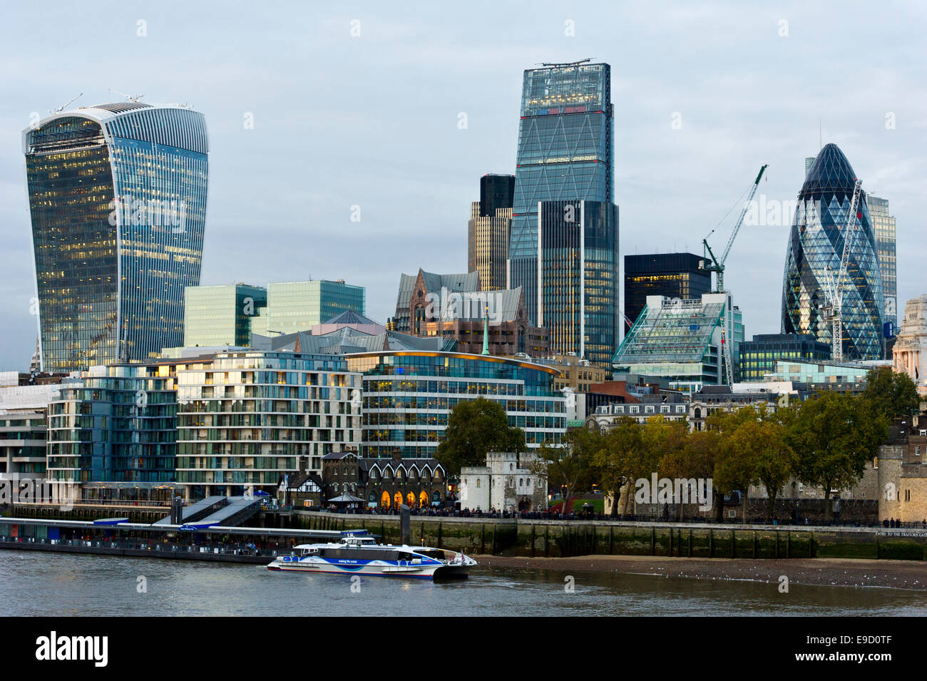 20 Fenchurch Street [The Walkie Talkie], 30 St Mary Axe [The Gherkin ...