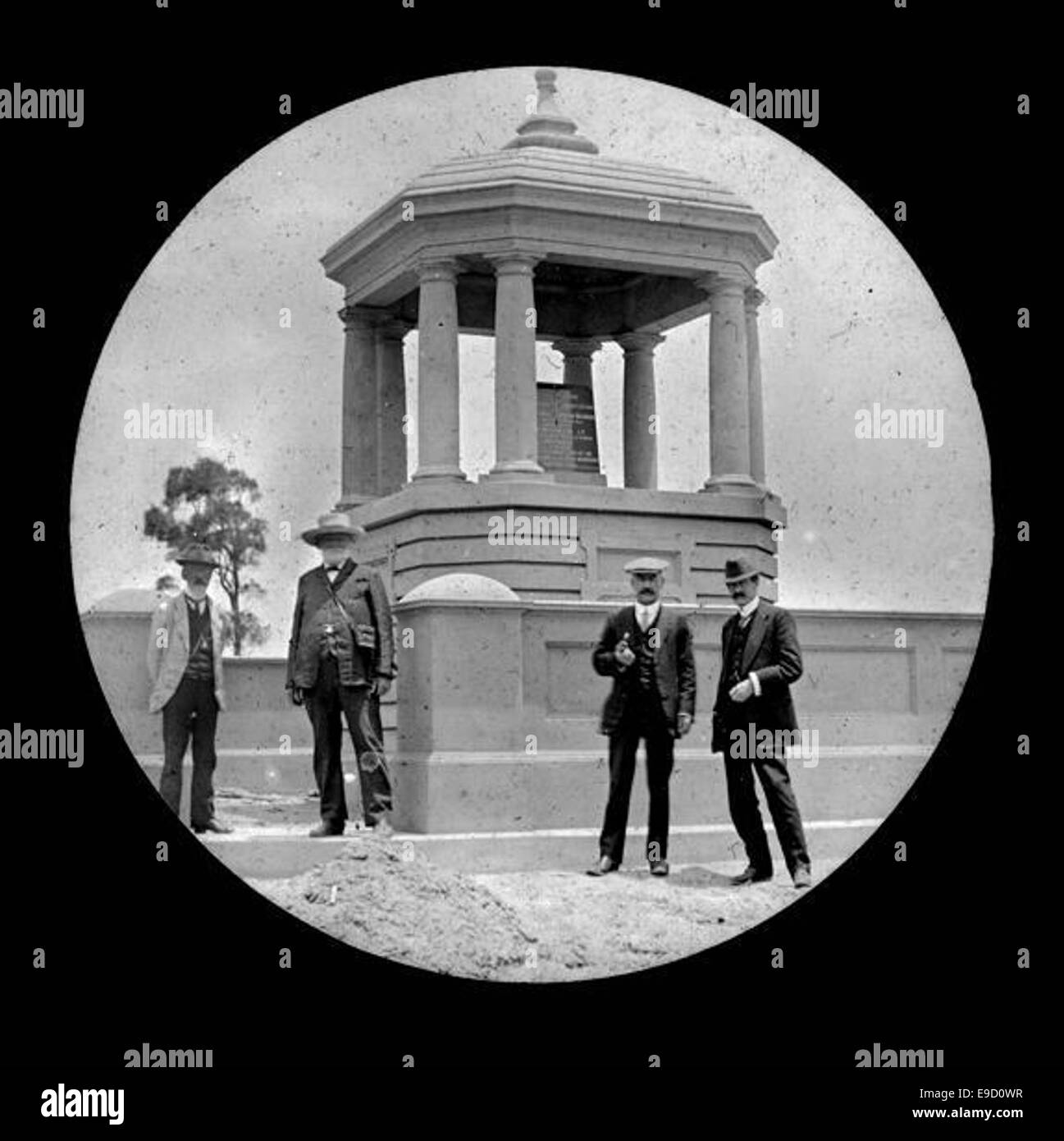 Photograph of the Memorial Pavilion at Mount York, Australia. The ...