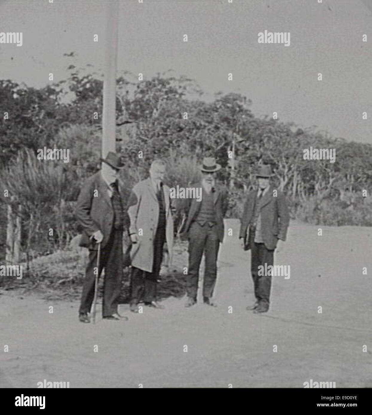 A historical photograph of Peats Ferry, taken in 1925. The image shows ...