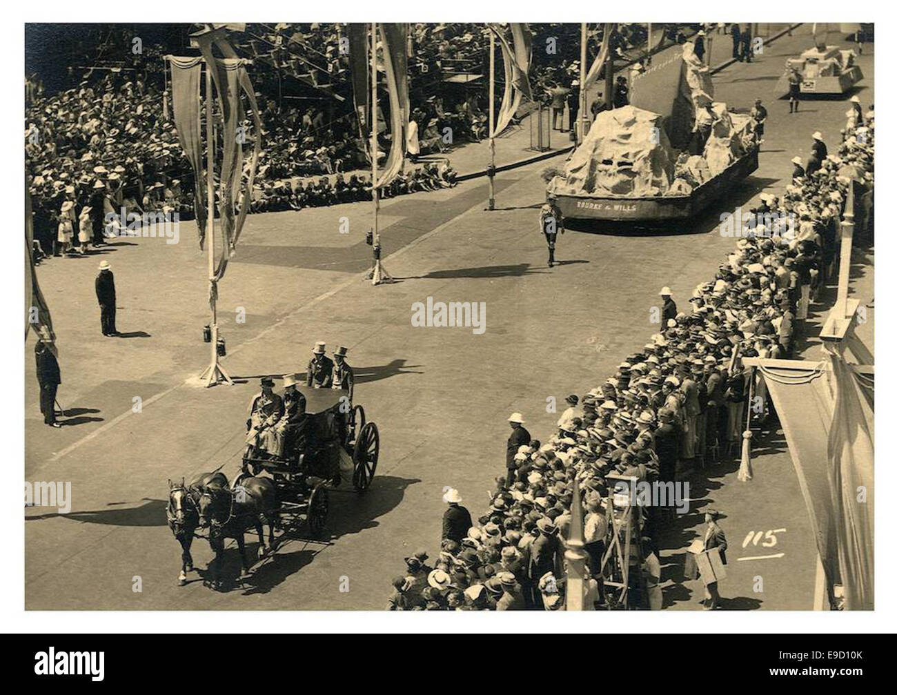 A historic photograph of a Ranken Coach, celebrating Australia's 150th ...