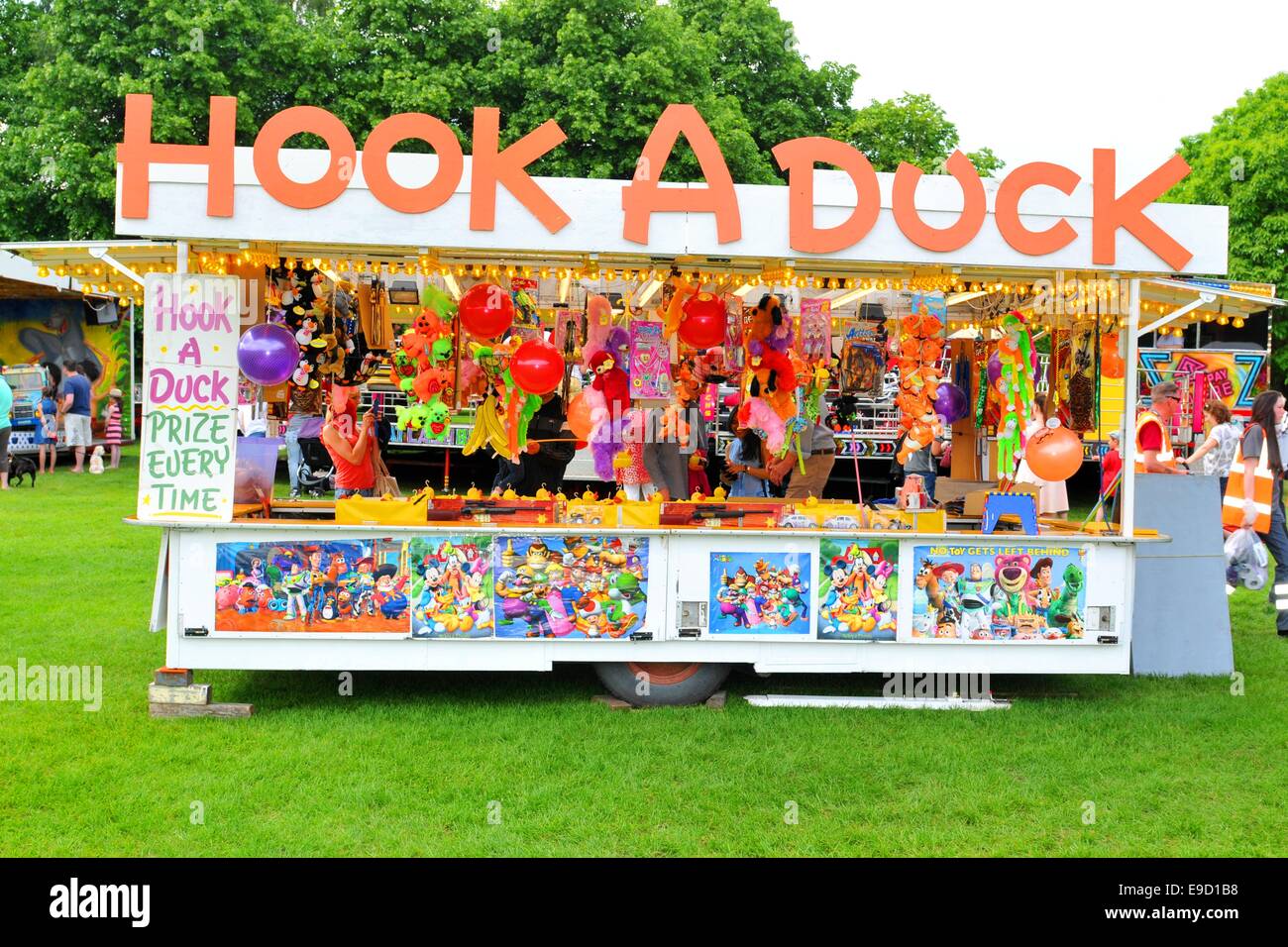 Amusement park in Nottingham, England Stock Photo - Alamy