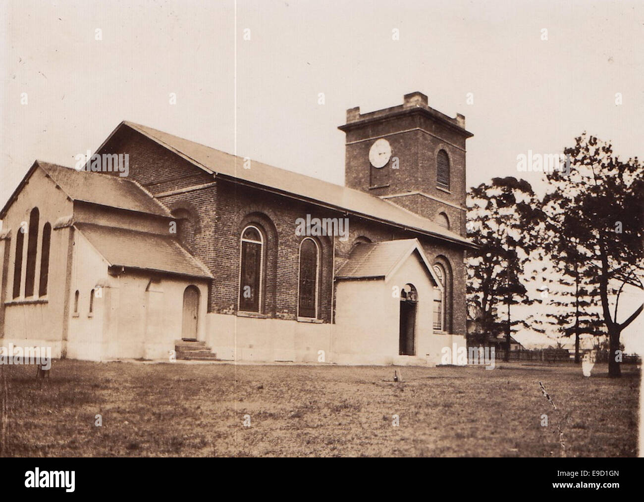 This photograph shows St Luke's Church in Liverpool. The church is an ...