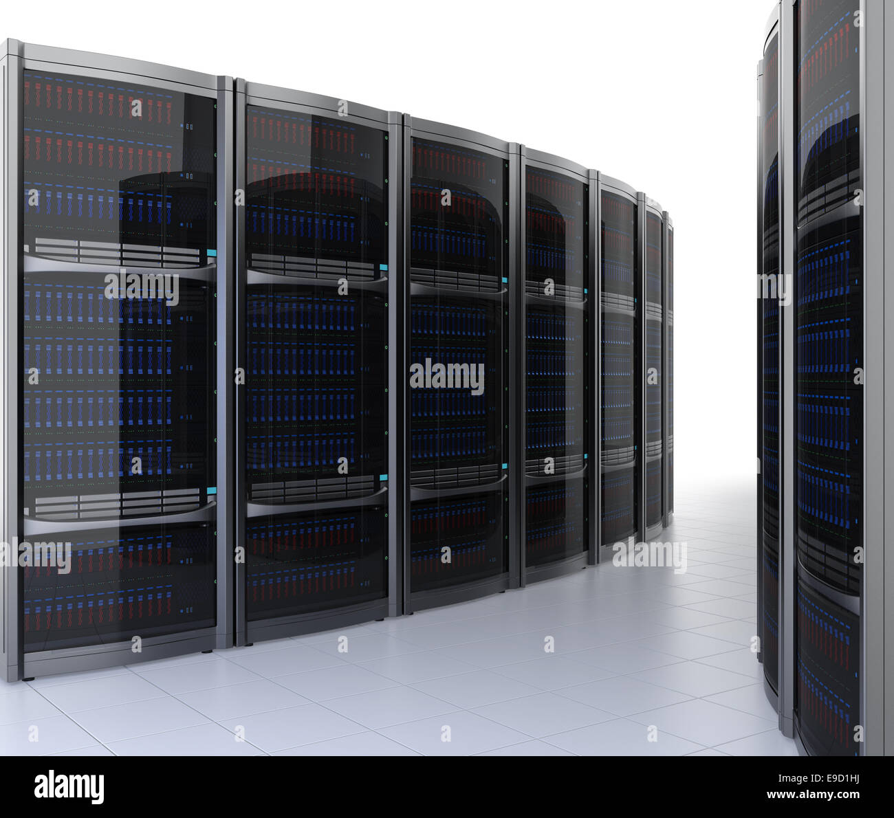 Blade server rack hi-res stock photography and images - Alamy