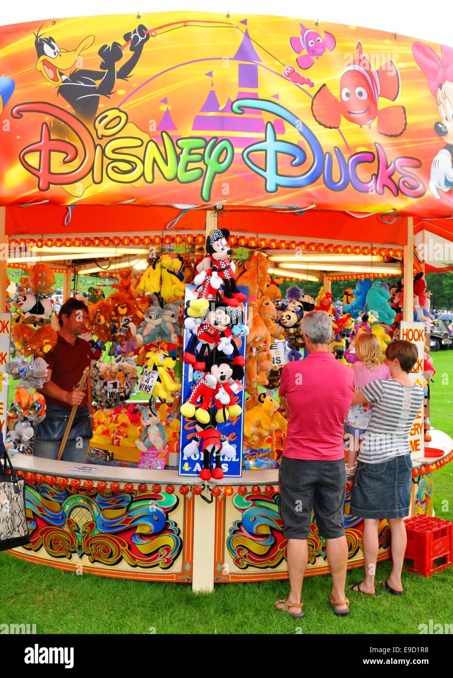 Amusement park in Nottingham, England Stock Photo - Alamy