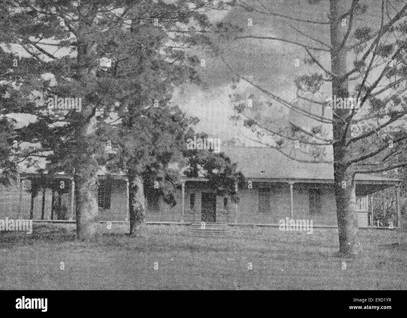 This photograph captures the Veteran Hall in Prospect, showcasing the ...