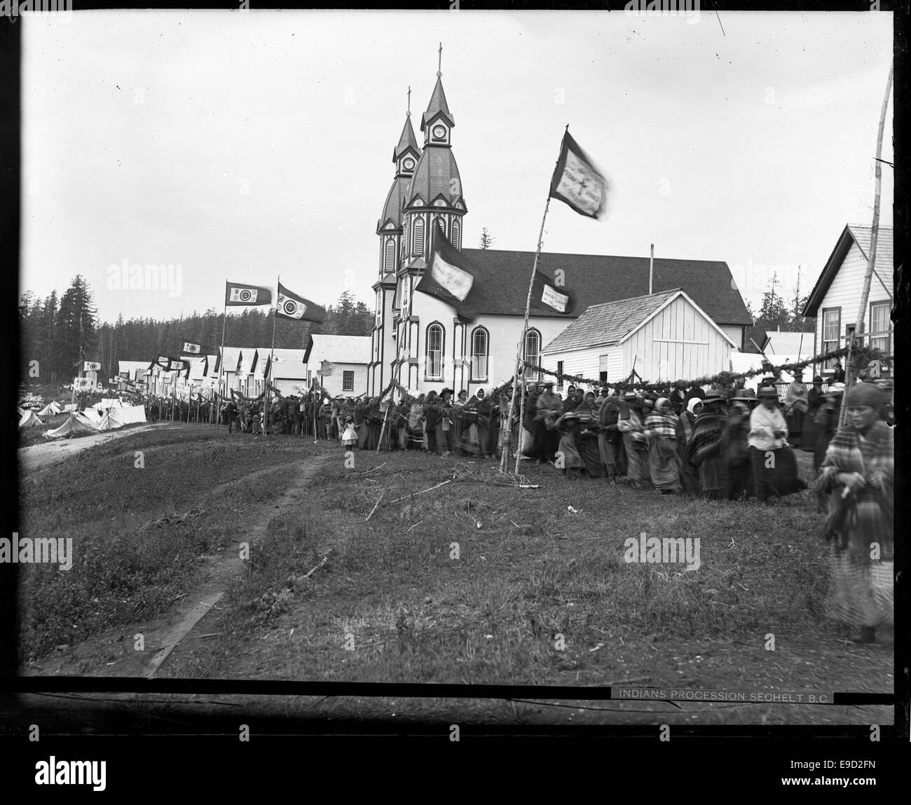 First nations church Black and White Stock Photos & Images - Alamy