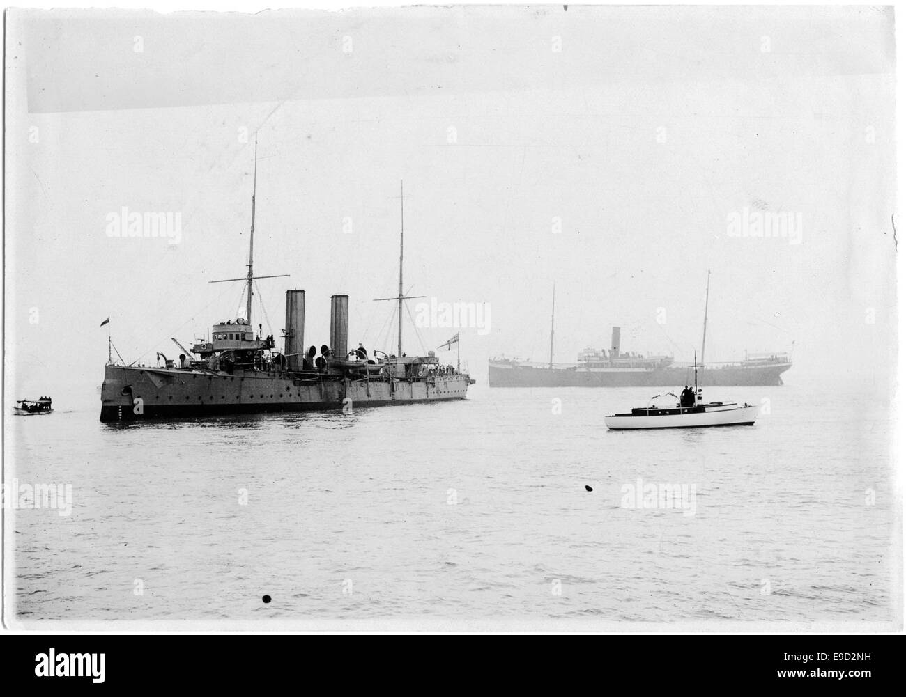 A historical photograph of the Komagata Maru incident, depicting the ...