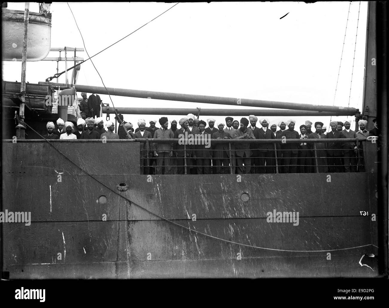 A photograph related to the Komagata Maru incident, a significant event ...