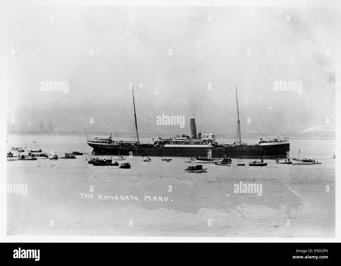 A photograph related to the Komagata Maru incident, which occurred in ...