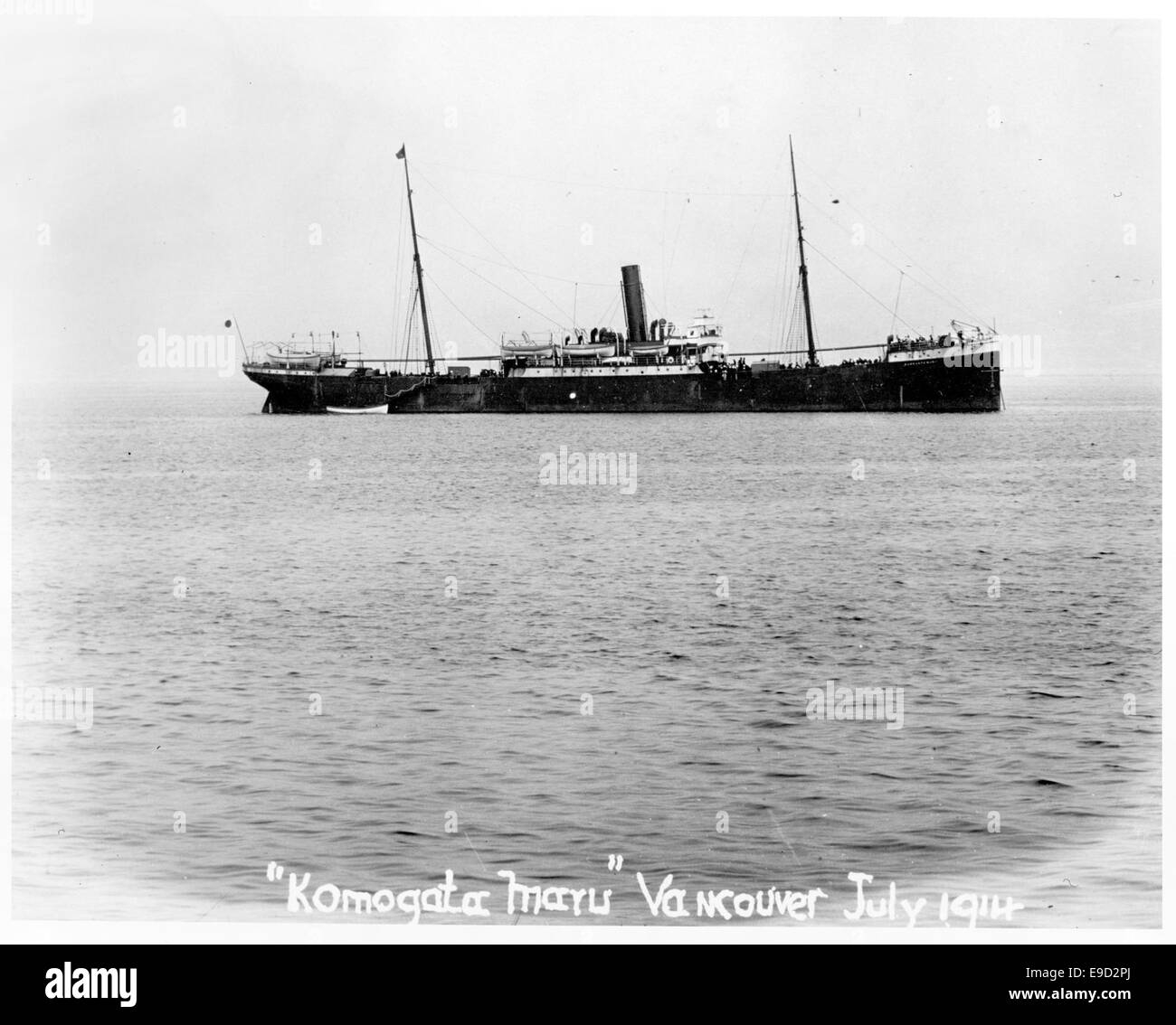 A photograph from the Komagata Maru incident, a pivotal event in ...