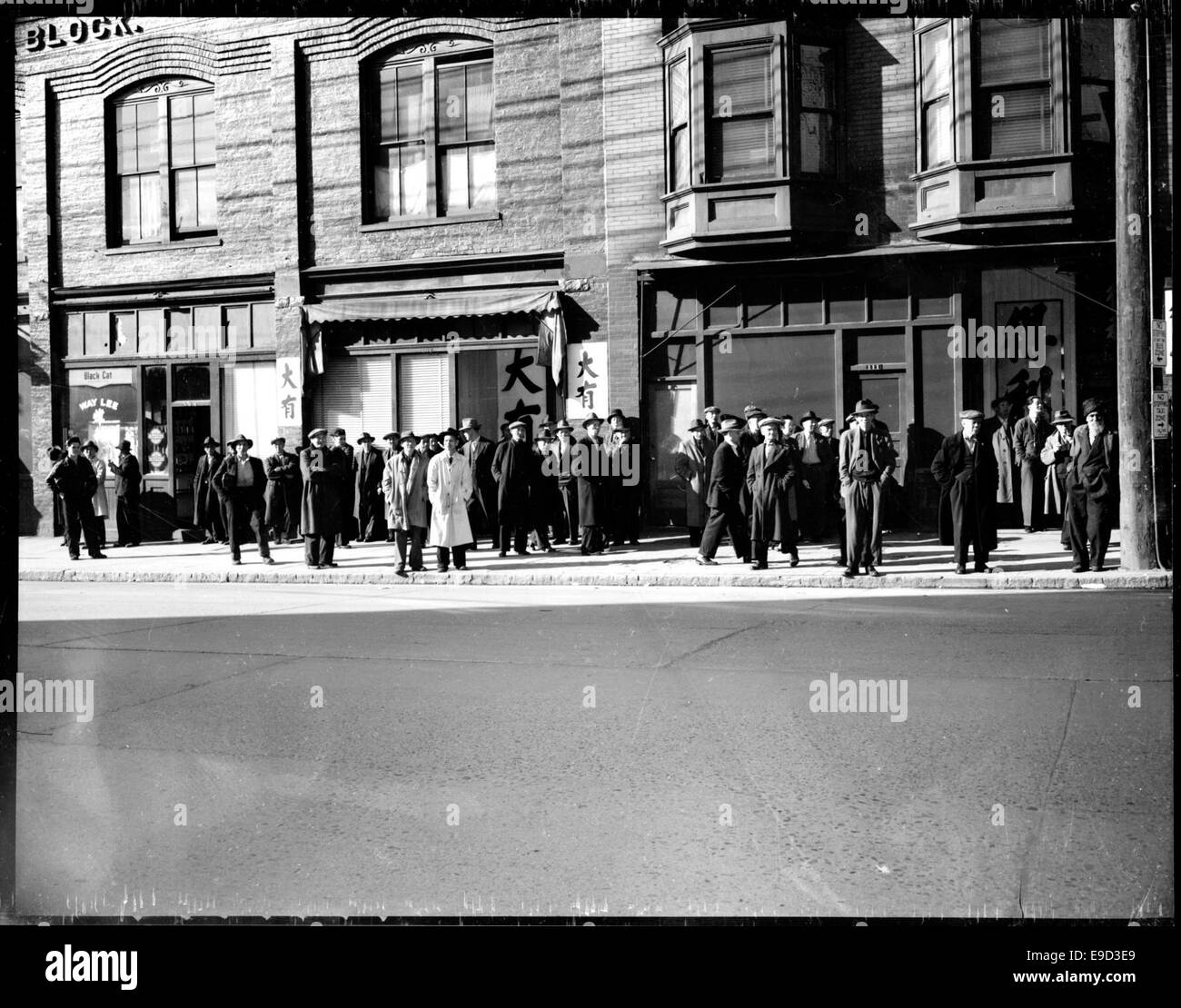 A photograph capturing a gambling tour in Chinatown, with people ...