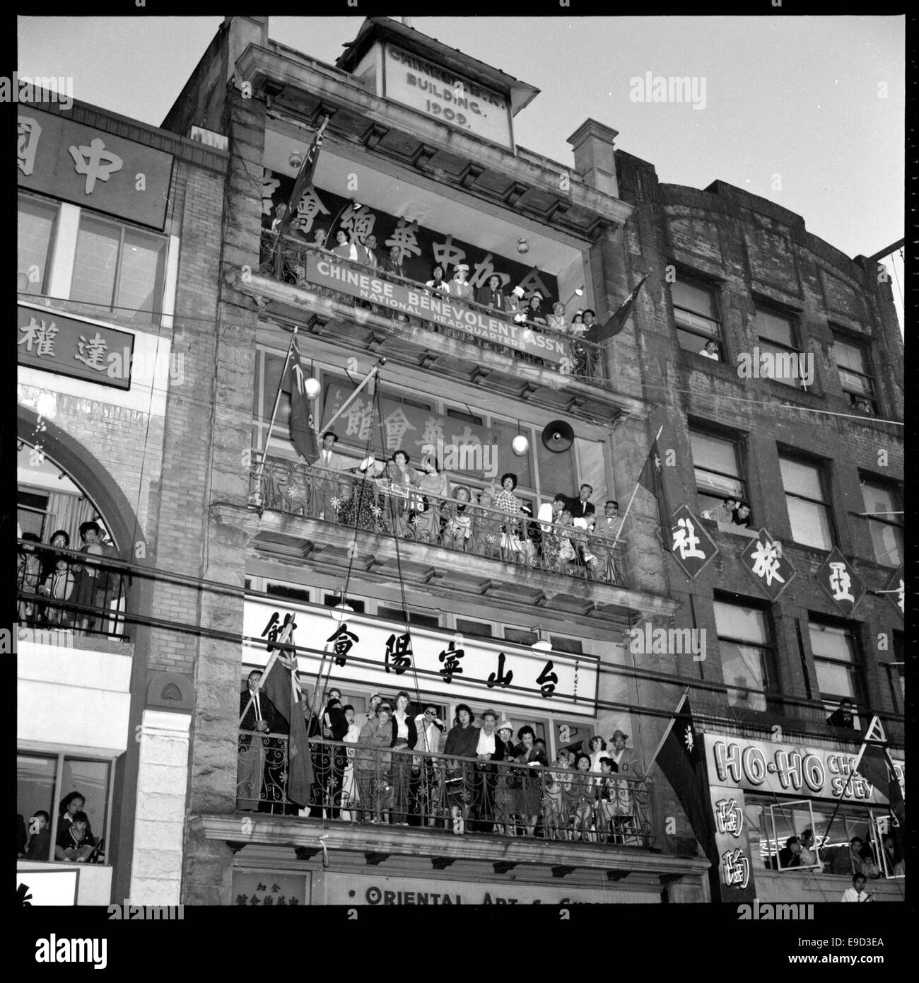 A photograph of the Chinese Benevolent Association, capturing a key ...