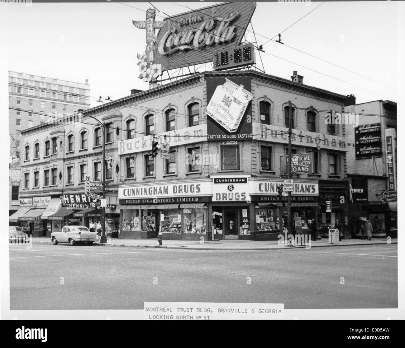 Neon montreal Black and White Stock Photos & Images - Alamy